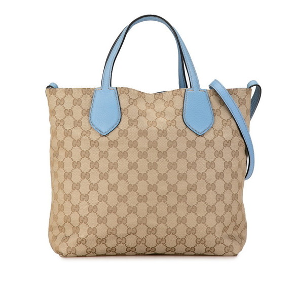 Gucci | Bags | Gucci Tan Gg Bag Reversible Tote | Poshmark